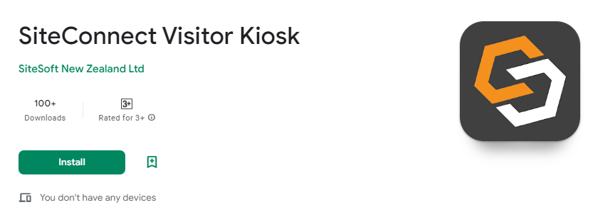 How to download the SiteConnect Visitor Kiosk App